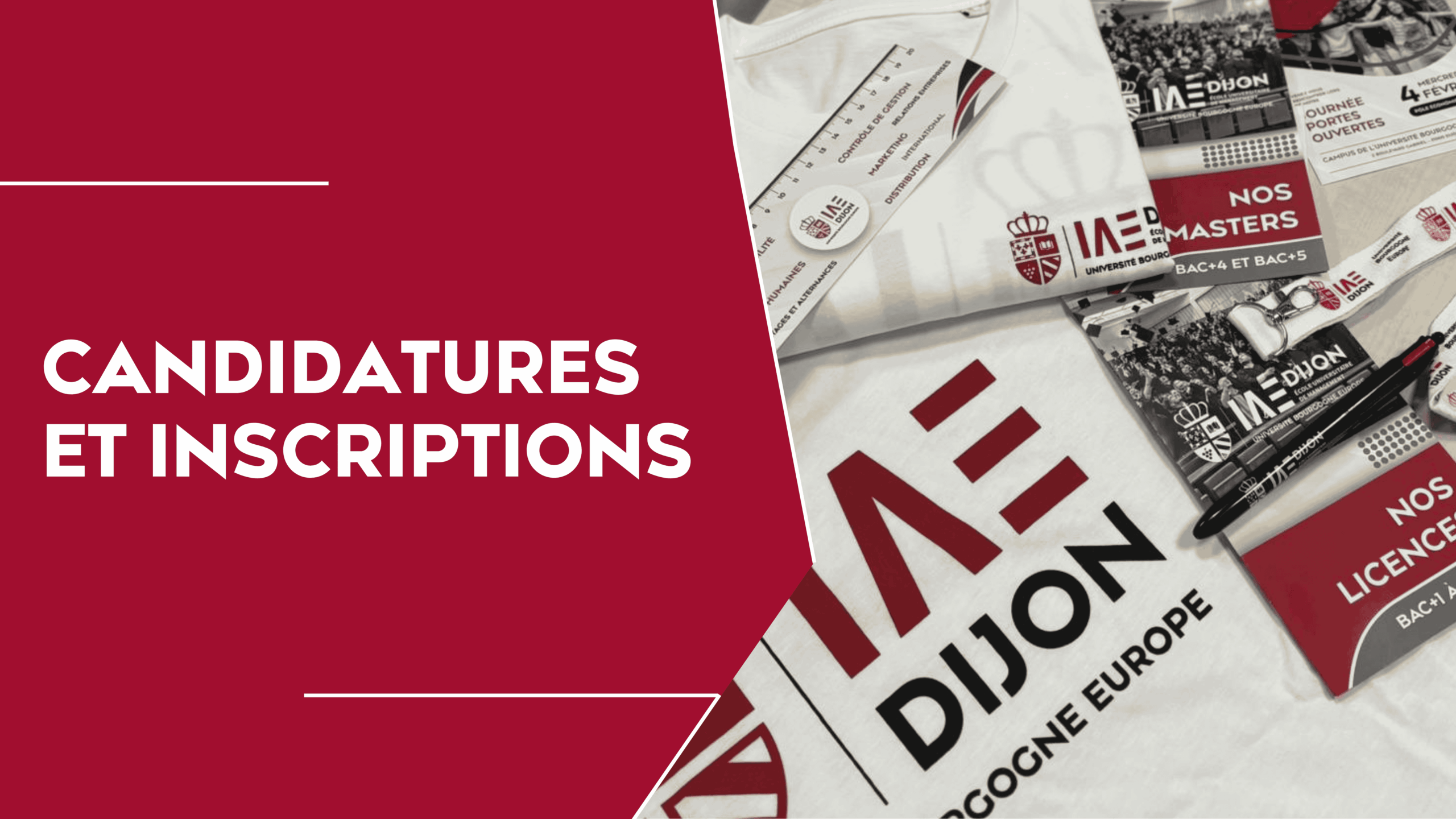 Candidatures 2026-2027 - IAE